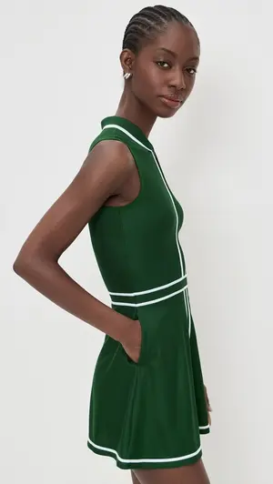 Lacoste Heritage Trim Golf Dress