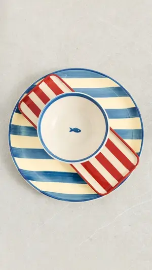 ZAFFERANO Dinner Plates Set Of 4