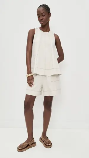 Free People Strada Tank And Shorts Set