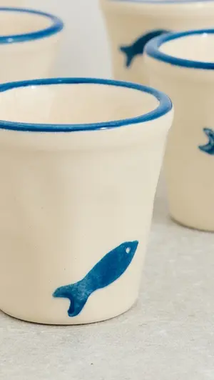 ZAFFERANO Stencil Espresso Shot Cups