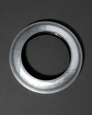 Alexis Bittar Lucite Bangle Bracelet - Silver