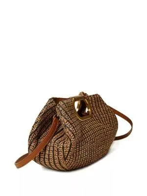 TWINSET Woven Top Handle Bag