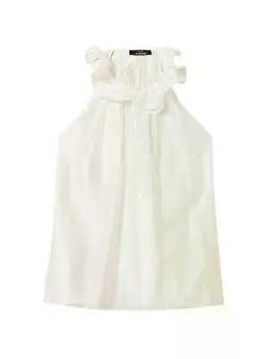 TWINSET Ruffled Voile Top