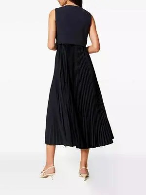 TWINSET Pleated Midi Dress