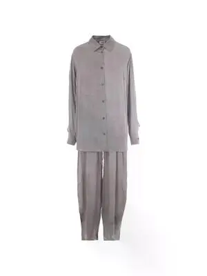 Andamane Buttoned Shirt And Trousers Set