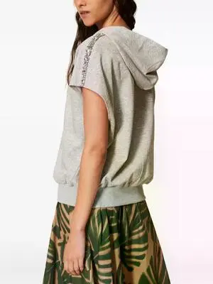 TWINSET Embellished Hoodie