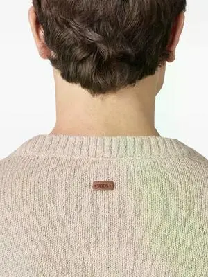 TOD'S Long-sleeve Round-neck Sweater - Neutrals