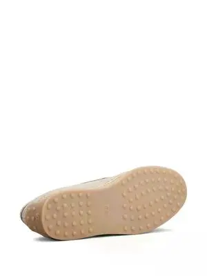 TOD'S Suede Loafers - Neutrals