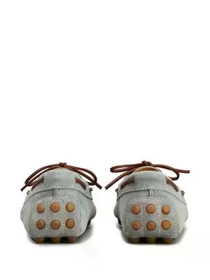 TOD'S Lace-up Boat Shoes - Grey