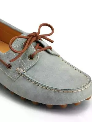 TOD'S Lace-up Boat Shoes - Grey