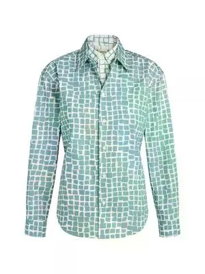 TOD'S Printed Belt Shirt