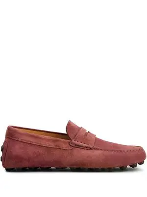 TOD'S Suede Loafers - Pink
