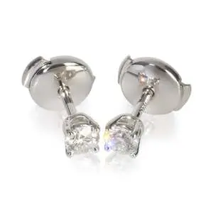 Tiffany & Co. Diamond Stud Earrings - Platinum