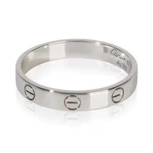 CARTIER White Gold Love Ring