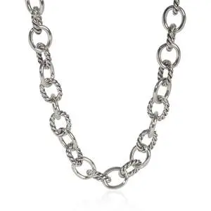 David Yurman Silver Tone Necklaces For Women