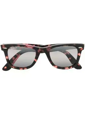 Ray-ban Wayfarer Tortoiseshell-frame Sunglasses - Brown