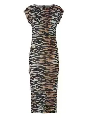 Pinko Animal Print Day Dresses