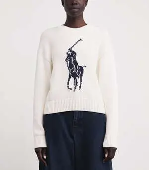 Polo Ralph Lauren Jacquard Polo Pony Sweater