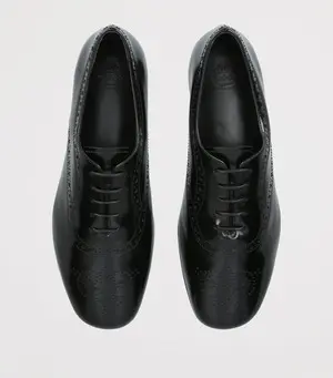 Church's Leather Rebecca Derby Shoes - Black