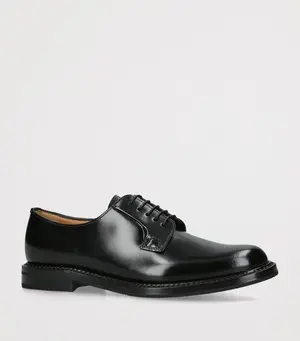 Church's Leather Shannon Derby Shoes - Black