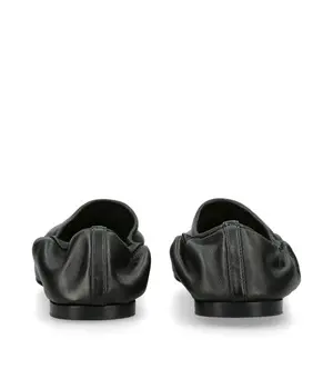 Alaïa Leather Ballet Flats - Black