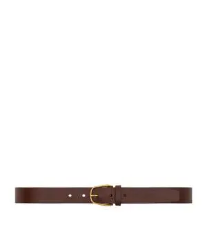 Saint Laurent Leather Belt - Brown