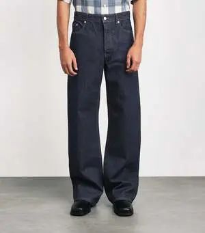 Dries Van Noten Heavyweight Wide-leg Jeans