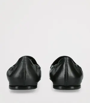 Church's Leather Gathered Moccasin Loafers