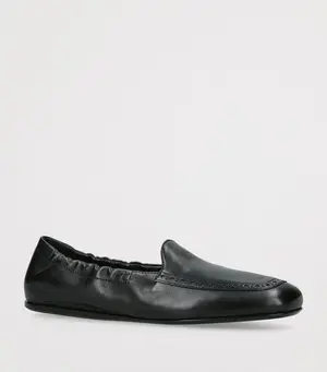 Church's Leather Gathered Moccasin Loafers