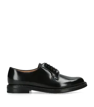 Church's Leather Shannon Derby Shoes - Black