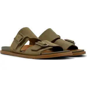 Camper Lluc 2-strap Sandal - Medium Green