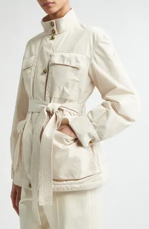 Moncler Maitake Belted Jacket - Neutral