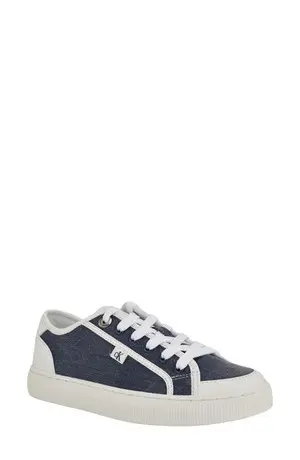 Calvin Klein Lorean Low Top Sneakers - Dark Blue