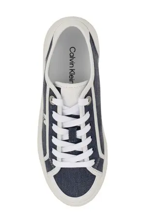 Calvin Klein Lorean Low Top Sneakers - Dark Blue