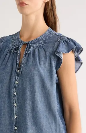 Rails Aviva Chambray Button-up Shirt