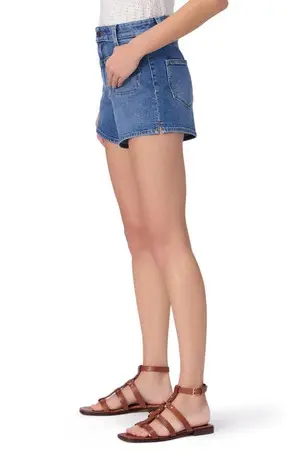 Paige Ultra High Waist Denim Shorts