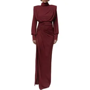Jluxlabel Button Detailed Evening Dresses