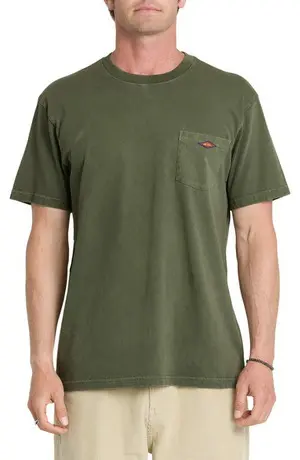 Quiksilver Saltwater Cotton Pocket T-shirt - Grape Leaf