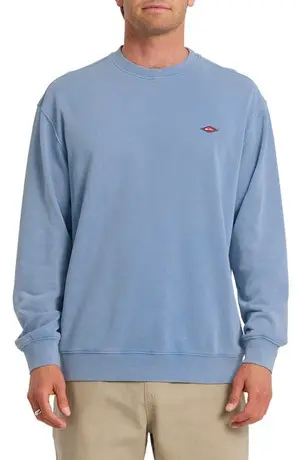 Quiksilver Saltwater Oversized Crewneck Sweatshirt Riviera