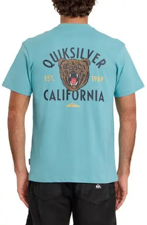 Quiksilver Ca Bear Cotton Graphic T-shirt