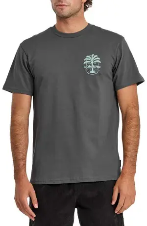 Quiksilver Uno Palm Cotton Graphic T-shirt
