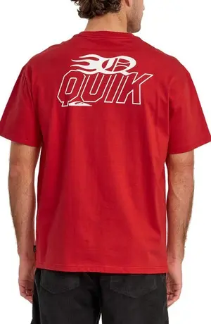 Quiksilver Stacked Mer Cotton Graphic T-shirt