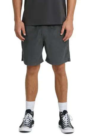 Quiksilver Taxer Corduroy Shorts - Iron Gate