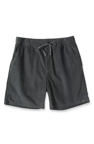 Quiksilver Taxer Corduroy Shorts - Iron Gate