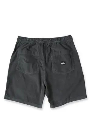 Quiksilver Taxer Corduroy Shorts - Iron Gate