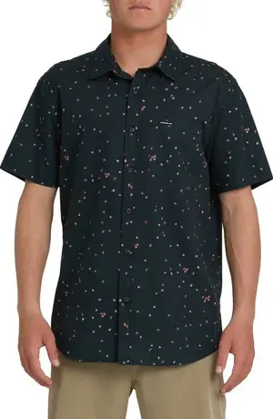 Quiksilver Spread Collar Shirts For Men