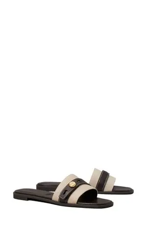 Tory Burch Romy Slide Sandal - Natural