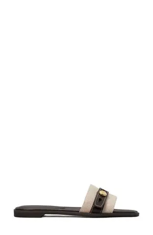Tory Burch Romy Slide Sandal - Natural
