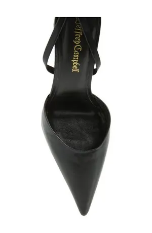 Jeffrey Campbell Accural Ankle Wrap Pumps - Black