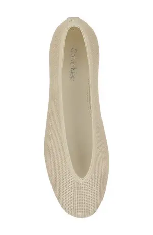 Calvin Klein Zinya Ballet Flats - Ivory Mesh